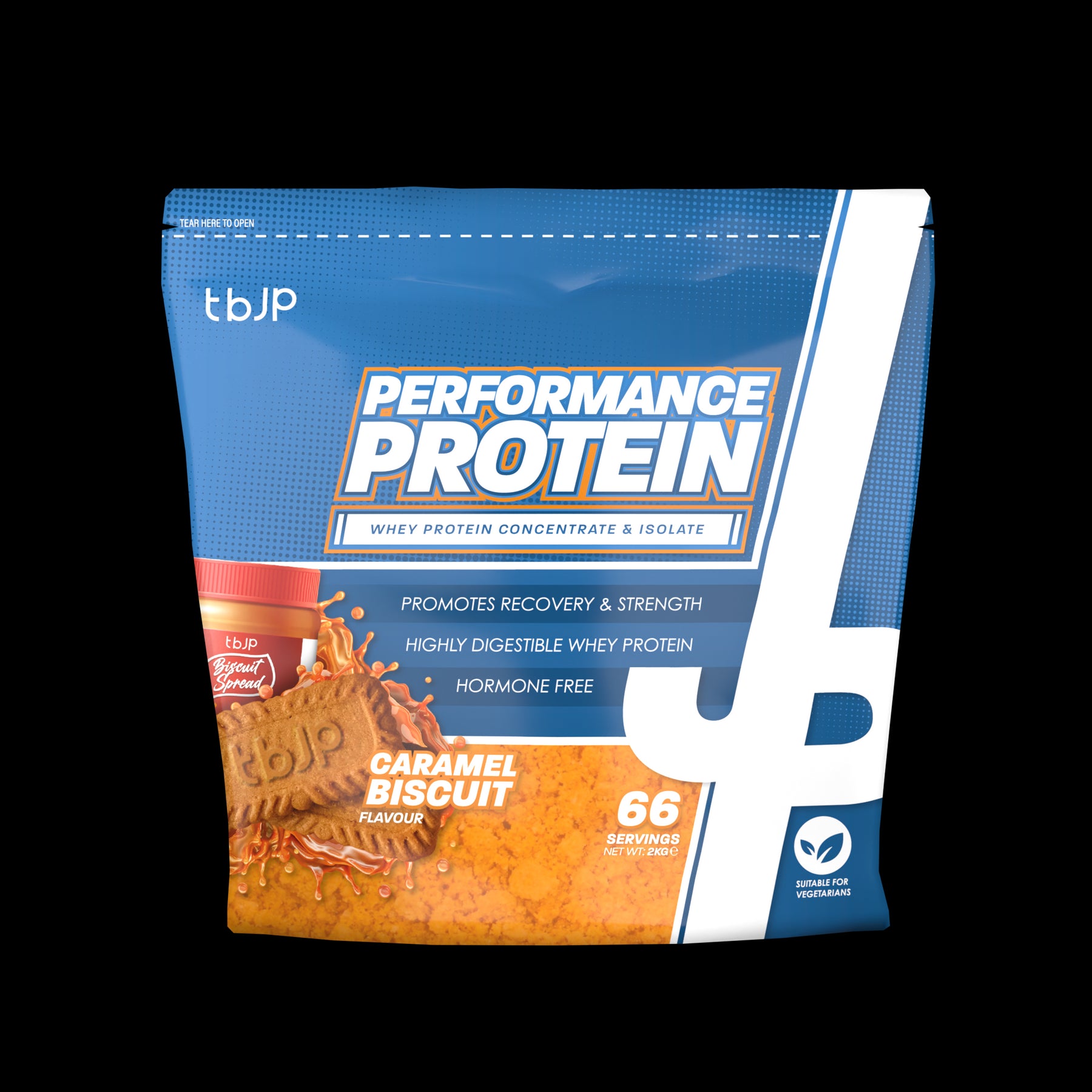 Performance Protein 2kg, 66 servings – tbJP