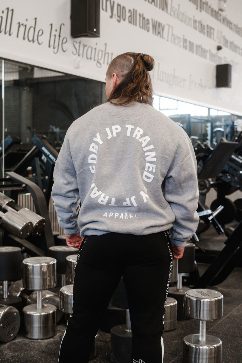 Circle Logo Sweater in Grey – tbJP