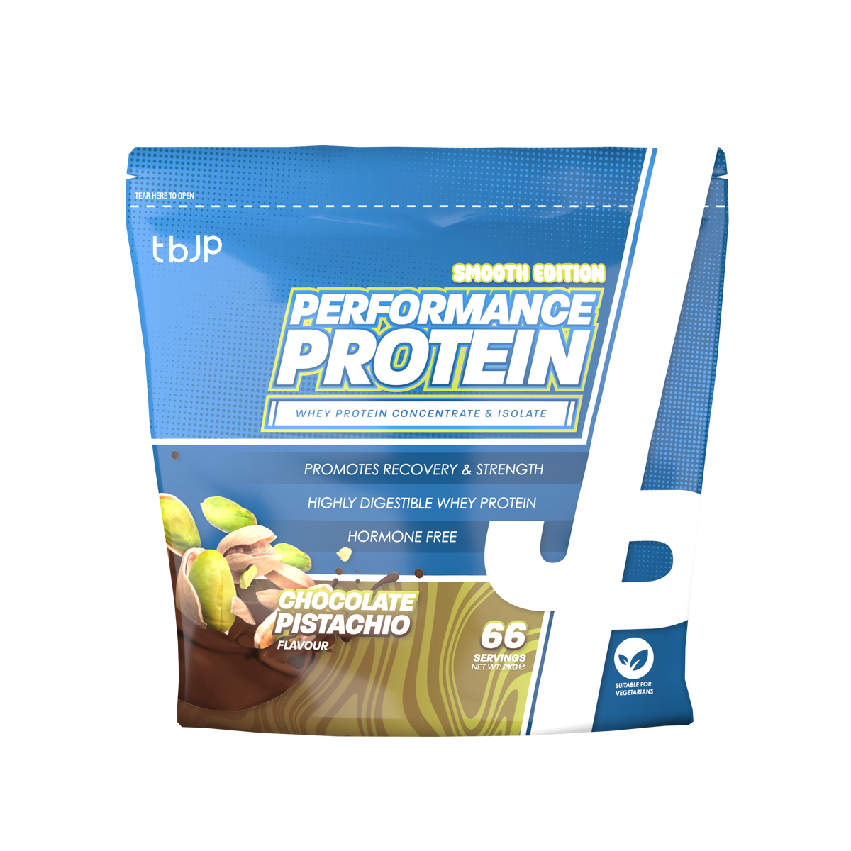 Performance Protein 2kg, 66 servings – tbJP