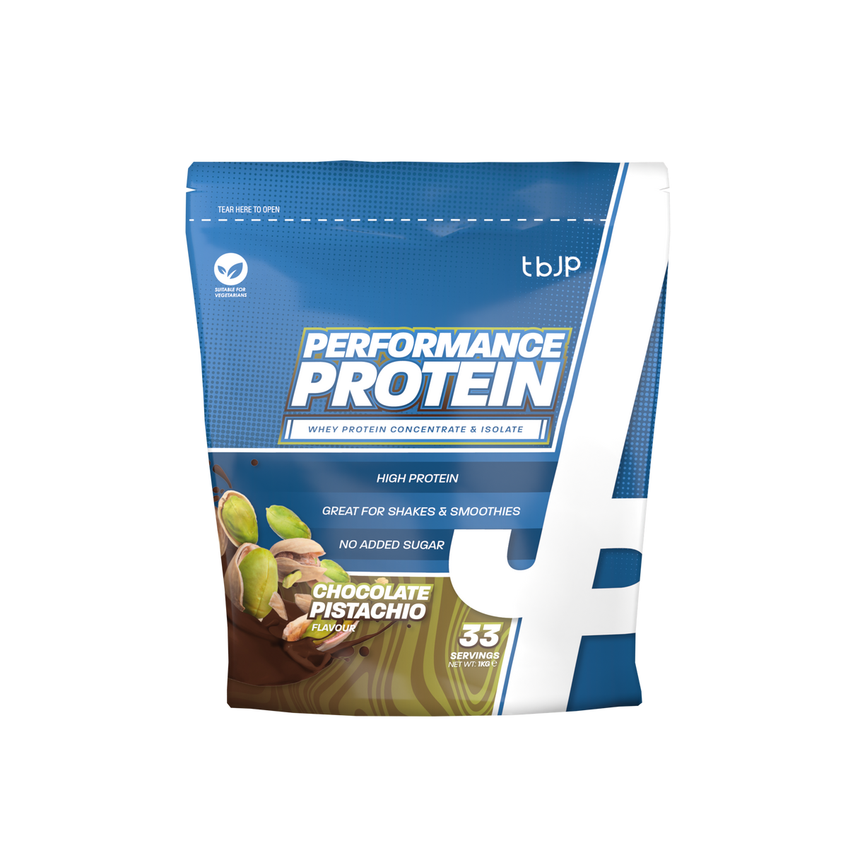 Performance Protein 1kg, 33 servings – tbJP